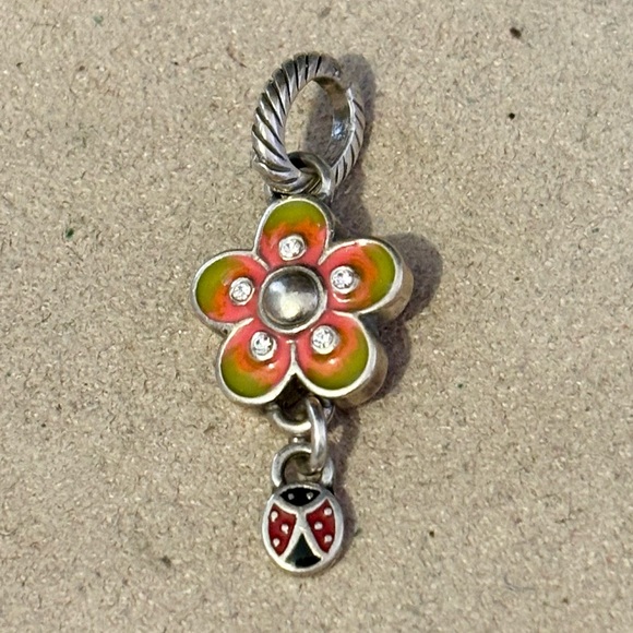 Brighton | Jewelry | Sold Brighton Abc Flower Charm In Yellow Orange ...
